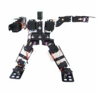 China Humanoid Robot 15 degrees of freedom biped robot with claws full steering bracket for sale