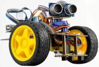 China 2WD Drive Smart Arduino DOF Robot Ultrasonic Obstacle Avoidance / Line Tracking for sale