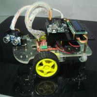 China 2WD Smart Arduino Car Robot Remote Control Intelligent Car with LCD Screen for sale