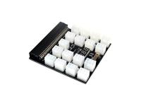 China ATX 17x 6Pin Power Supply Breakout Board 12V For Ethereum for sale