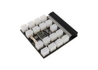 China ATX 17x 6Pin Power Supply Breakout Board 12V For Ethereum for sale