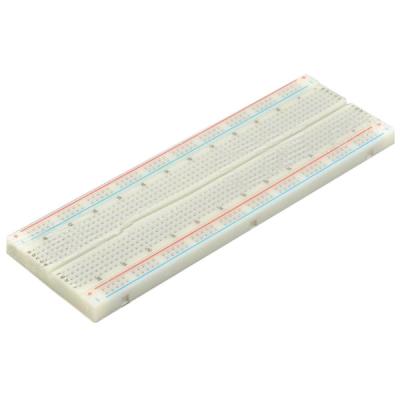 China Electronic Breadboard 830 Point Solderless PCB Bread Board For Arduino for sale