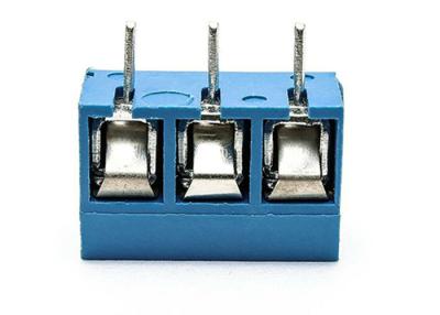 China 5mm Pitch 5.08-301-3P 3pin PCB Screw Terminal Block Connector for sale