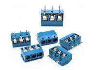 China 5mm Pitch 5.08-301-3P 3pin PCB Screw Terminal Block Connector for sale