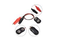 China 9V Snap Battery Button Alligator Clips Electronic Components Batteries Connector for sale