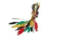 China Metal Crocodile Clips Electrical Alligator Clips With Lead Wire for sale