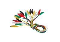 China Metal Crocodile Clips Electrical Alligator Clips With Lead Wire for sale