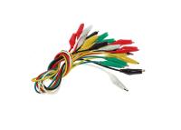 China Metal Crocodile Clips Electrical Alligator Clips With Lead Wire for sale