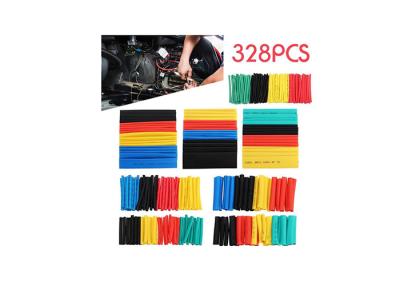 China 328pcs Polyolefin Shrink Tube Wrap Wire Cable Electrical Insulation Heat Shrink Tube for sale