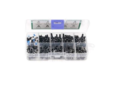 China 10 Types Of 180 In-Line Mini Push Button Switches Electronic Button Kits for sale