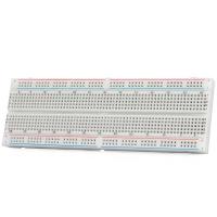 China 65 Jumper Wires 830 Holes Electronic Breadboard For Arduino 83mm x 55mm x 9mm for sale
