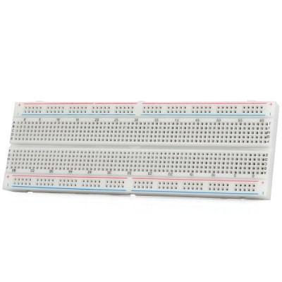 China 65 Jumper Wires 830 Holes Electronic Breadboard For Arduino 83mm x 55mm x 9mm for sale