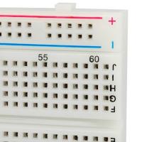 China 65 Jumper Wires 830 Holes Electronic Breadboard For Arduino 83mm x 55mm x 9mm for sale