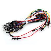 China 65 Jumper Wires 830 Holes Electronic Breadboard For Arduino 83mm x 55mm x 9mm for sale