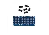 China Three Piece Body Hole Tripler Base V1.0.0 D1 Mini Sensor Module For Arduino for sale