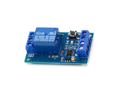 China One Key Start Stop Self Lock 5V / 12V Bistable Relay Module For Arduino for sale