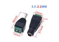 China 2.5MM Diameter DC Power Plug Adapter 12V Female Male connector for sale