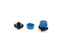 China 12x12x7.3mm Push Button Switch Cap 12V Round Assortment Kit DIY Project for sale