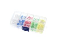 China PVC 3MM 5MM Short Feet LED Diode Kit Light Emitting Mixed Color With Box for sale