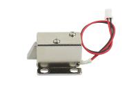 China Small DC 12V Electromagnetic Cabinet Lock 4mm Open Frame Solenoid For Window for sale