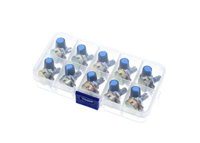 China 1M 15mm Taper Potentiometer Kit Rotary B1K 2K 5K 10K 20K 50K 100K 500K for sale