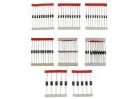 China 8 Values Diode Electronic Components Kit 1N4148 1N4007 1N5819 1N5399 for sale
