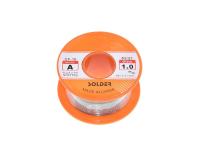 China Electronic Components Melt Rosin Core Soldering Wire Roll 1.0MM 50g for sale