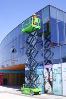 China Hydraulic Motor Driving Self-propelled Scissor Lift Platform 12m Working Height for sale