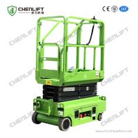China Mini Scissor Lift with 3.9m Platform Height and 240kg Load for sale