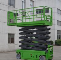 China Electrical Self Propelled Scissor Lift 12m Elevated Work Platform MEWP For Warehouse for sale