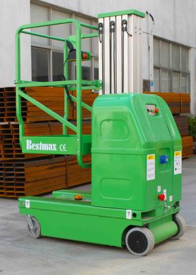 China Self - Propelled Aluminum Aerial Work Platform With Lift Capacity Of 125kg for sale