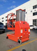China Self Propelled Aerial Work Platform Vertical Lift 7.5m 200Kg Loading Capacity With 2 Masts for sale
