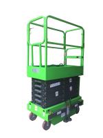 China 6M High Mobile Scissor Lift Hydraulic Aerial Work Platform 500Kg Loading Capacity for sale