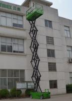 China Lift capacity 320kg Self Propelled Scissor lift platform for max 12m working height for sale