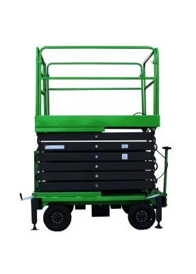 China 6M Platform Height Mobile Scissor Lift  Capacity 500kg for sale