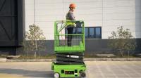 China MX390S 3.9M PLATOFRM HEIGHT MINI SELF PROPELLED SCISSOR LIFT WITH 240KG LOAD CAPACITY for sale
