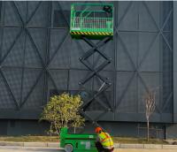China 7.8M WORKING HEIGHT 230KG LOAD CAPACITY CE CERTIFIED FULL AUTOMATIC AERIAL WORK PLATFORM for sale