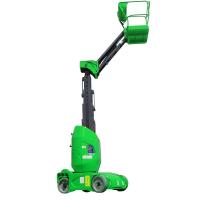 China Self-propelled Mast Lift Platform CLP90J Small Aerial Boom Lift for sale