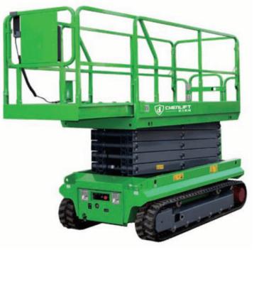 China MC600 8m Working Height Crawler Self-propelled Scissor Lift Track Type Scissor Lift Platform for sale