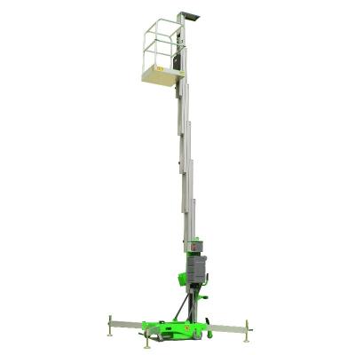 China 6m Lifting Height Mobile Aerial Work Platform Lift With Aluminum Profile for sale