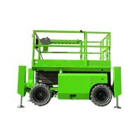 China Self-propelled Rough Terrain Scissor Lift Aerial Work Platform MRT Series for sale