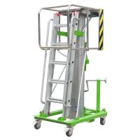 China Manual Elevating Lift Manual Winch Elevating Work Platform for sale