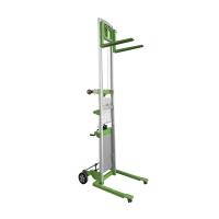 China Manual Material Lift Portable Hand Winch Lifter Stacker Manual Lift for sale