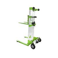 China Manual Material Lift Portable Hand Winch Lifter Stacker Manual Lift for sale
