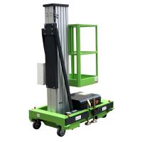 China Single Mast Lift Aluminum Mobile Aerial Work Platform for sale