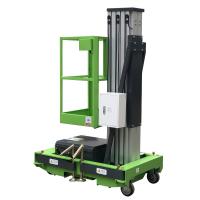 China Single Mast Lift Aluminum Mobile Aerial Work Platform for sale