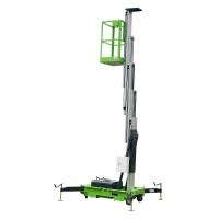 China Single Mast Lift Aluminum Mobile Aerial Work Platform for sale