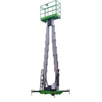 China Double Mast Mobile Vertical Lifting Platform Aerial Work Platform for sale