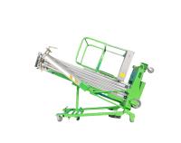 China Single Mast Mobile Vertical Lift Portable Aerial Work Platform for sale