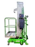 China Single Mast Mobile Vertical Lift Portable Aerial Work Platform for sale